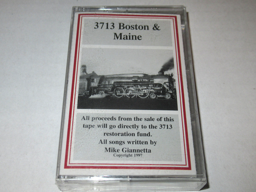 CASSETTE Boston & Maine Restoration Fund by Mike Giannetta, BRAND NEW ...