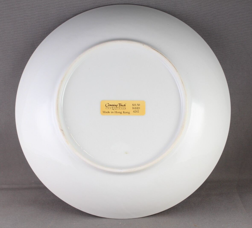 Crowning Touch Collection Decorative Plate Flowers | eBay