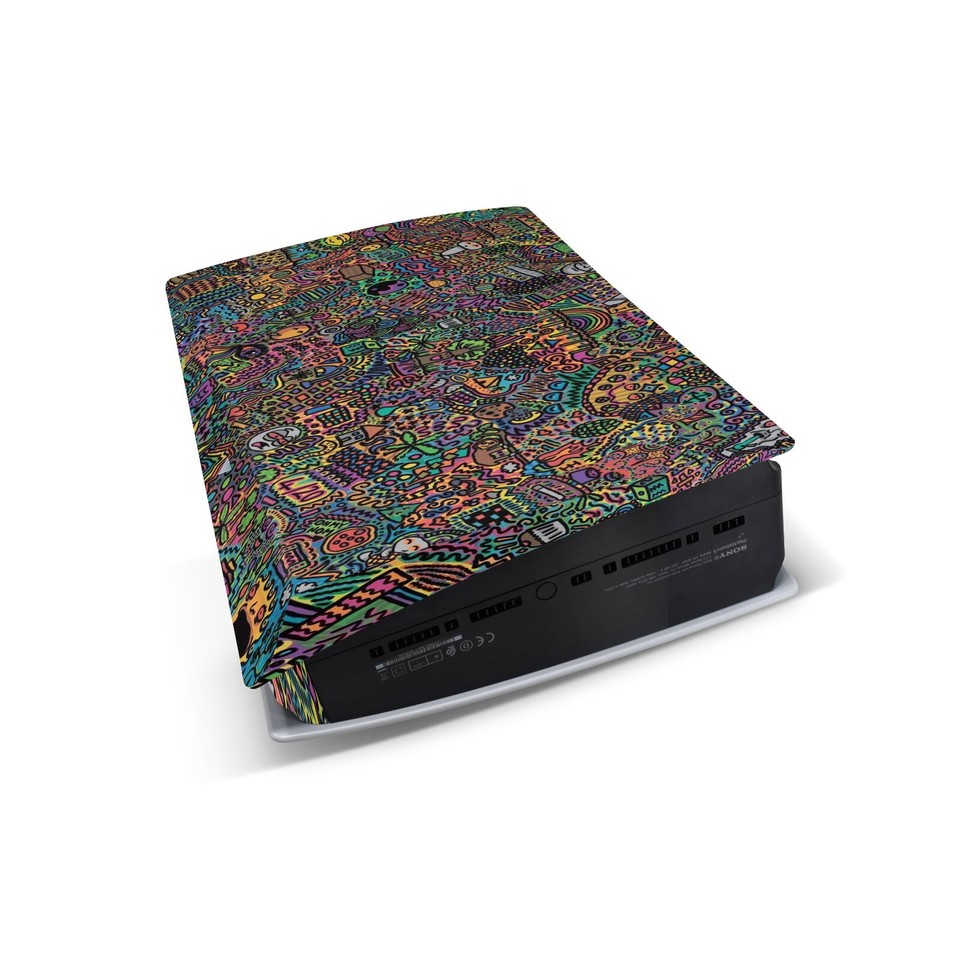 Cute Colorful PS5 Skin For PS5 PlayStation 5 - Full Wrap Vinyl For PS5 ...