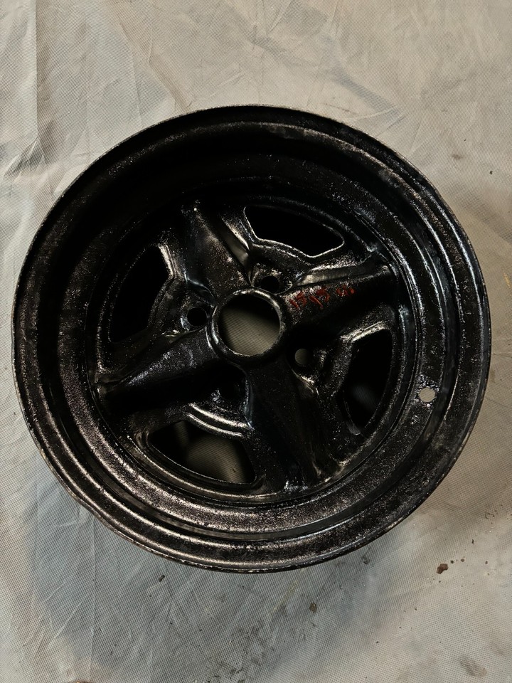1971 1977 VEGA 13" INCH STEEL WHEEL RIM Monza Astre 4 Lug 4x4" Used ...