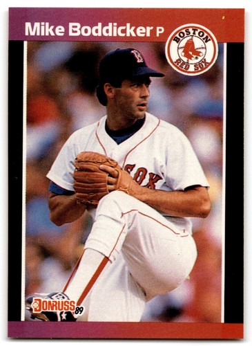 1989 Donruss Mike Boddicker Boston Red Sox #612 | eBay