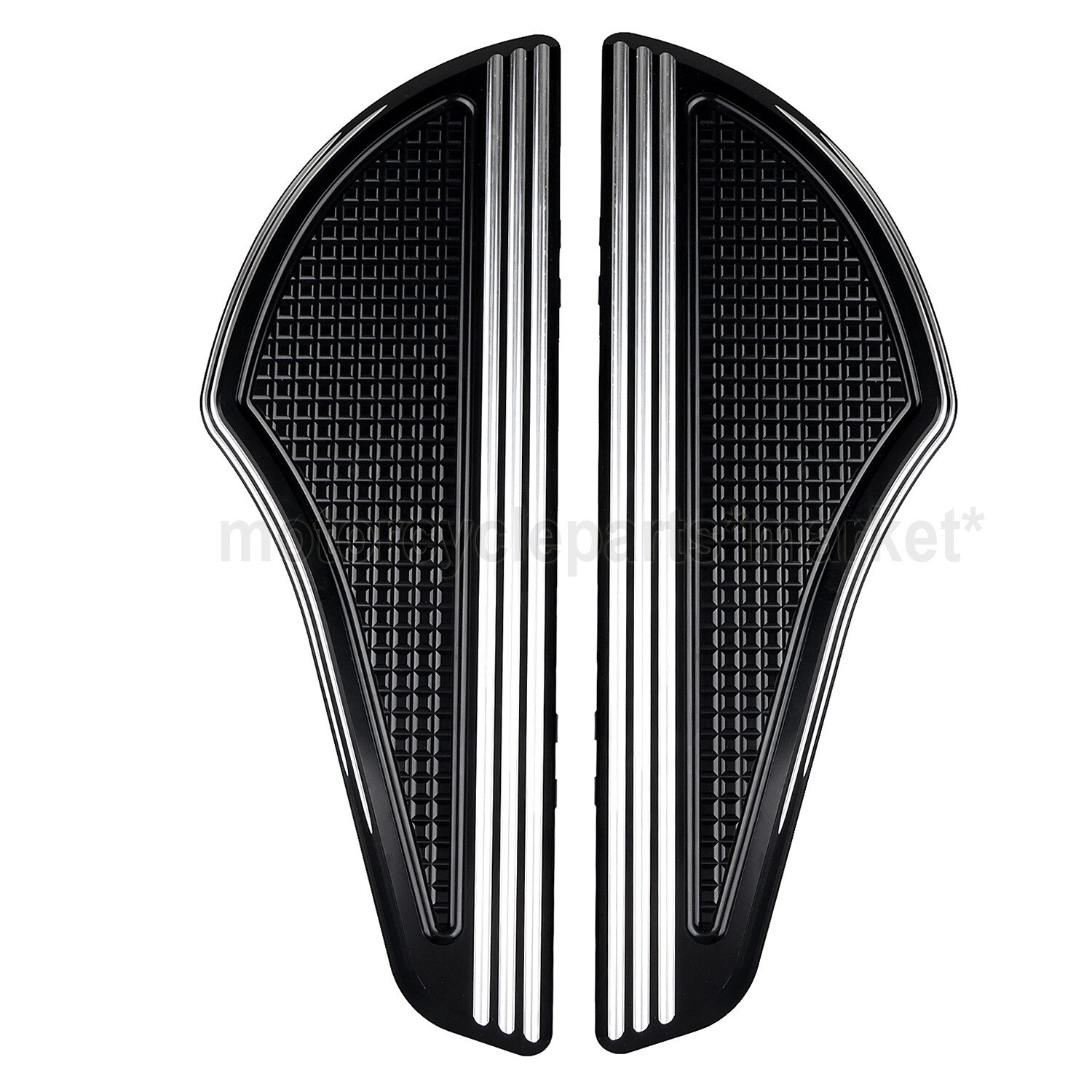 Defiance Driver Rider Footboard Floorboards For Harley Electra Road ...