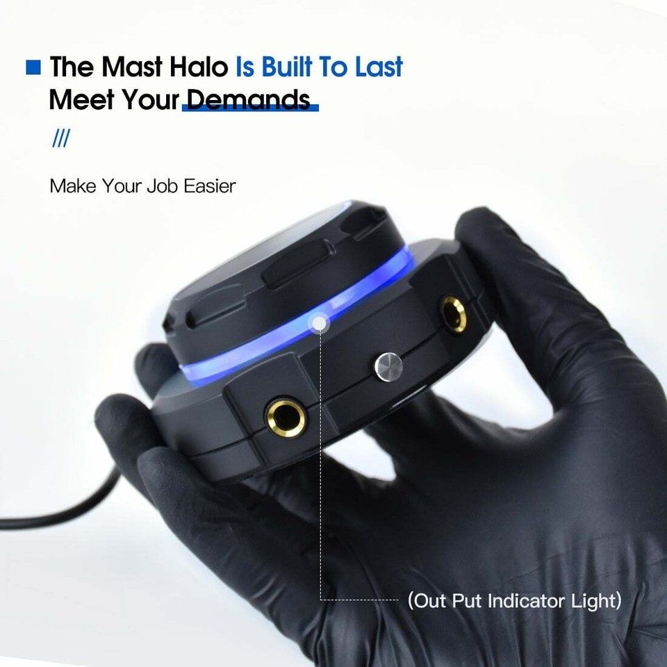 Mast Flip 2.6-4.0mm Six Stroke Rotary Tattoo Pen Machine Halo Power ...