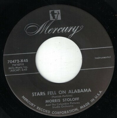 MORRIS STOLOFF WATERS OF MINNETONKA & STARS FELL ON ALABAMA MERCURY 45 ...