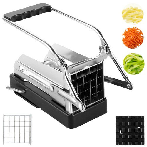 French Fry Cutter Stainless Steel Potato Chipper Cutter Sharp Potato ...