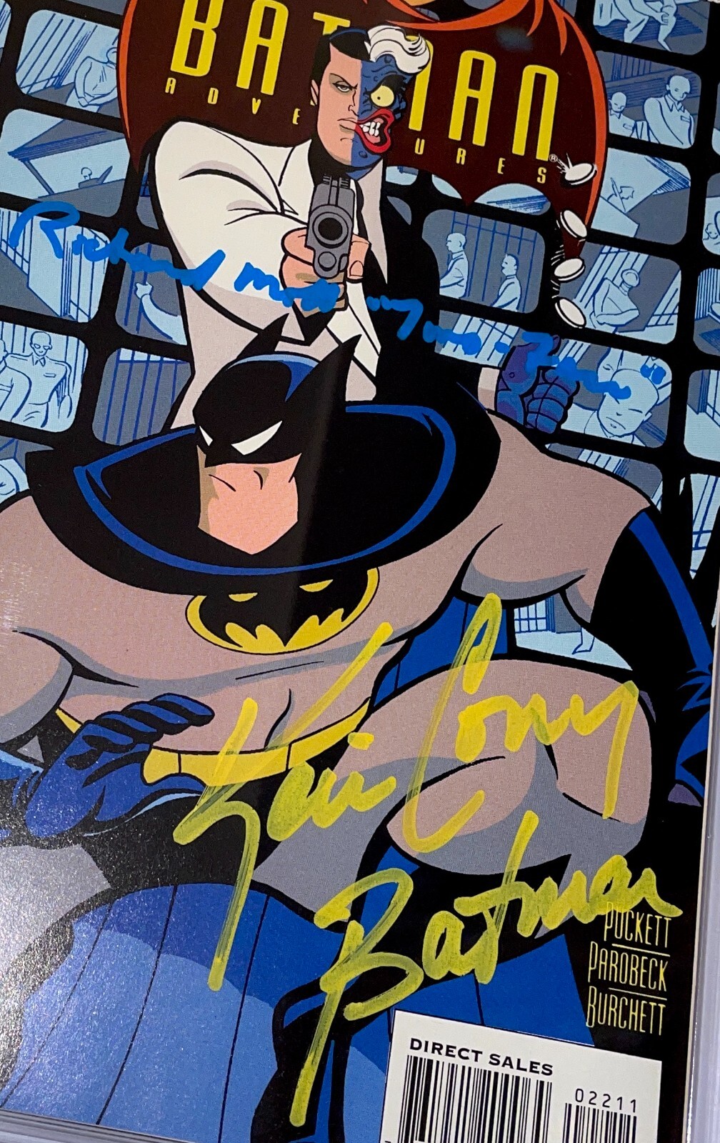 BATMAN Adventures #22 CGC 9.8 Hand Signed KEVIN CONROY +1 Signature ...