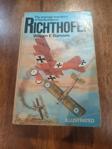 WILLIAM E. BURROWS - RICHTHOFEN MAYFLOWER 1972 Illustrated War Planes Red Baron | eBay Australia