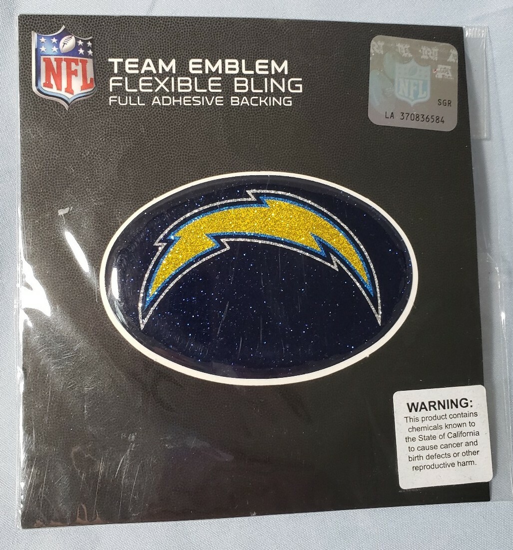 Los Angeles Chargers Logo Decal NEW NFL Car Sticker Emblem Truck ...