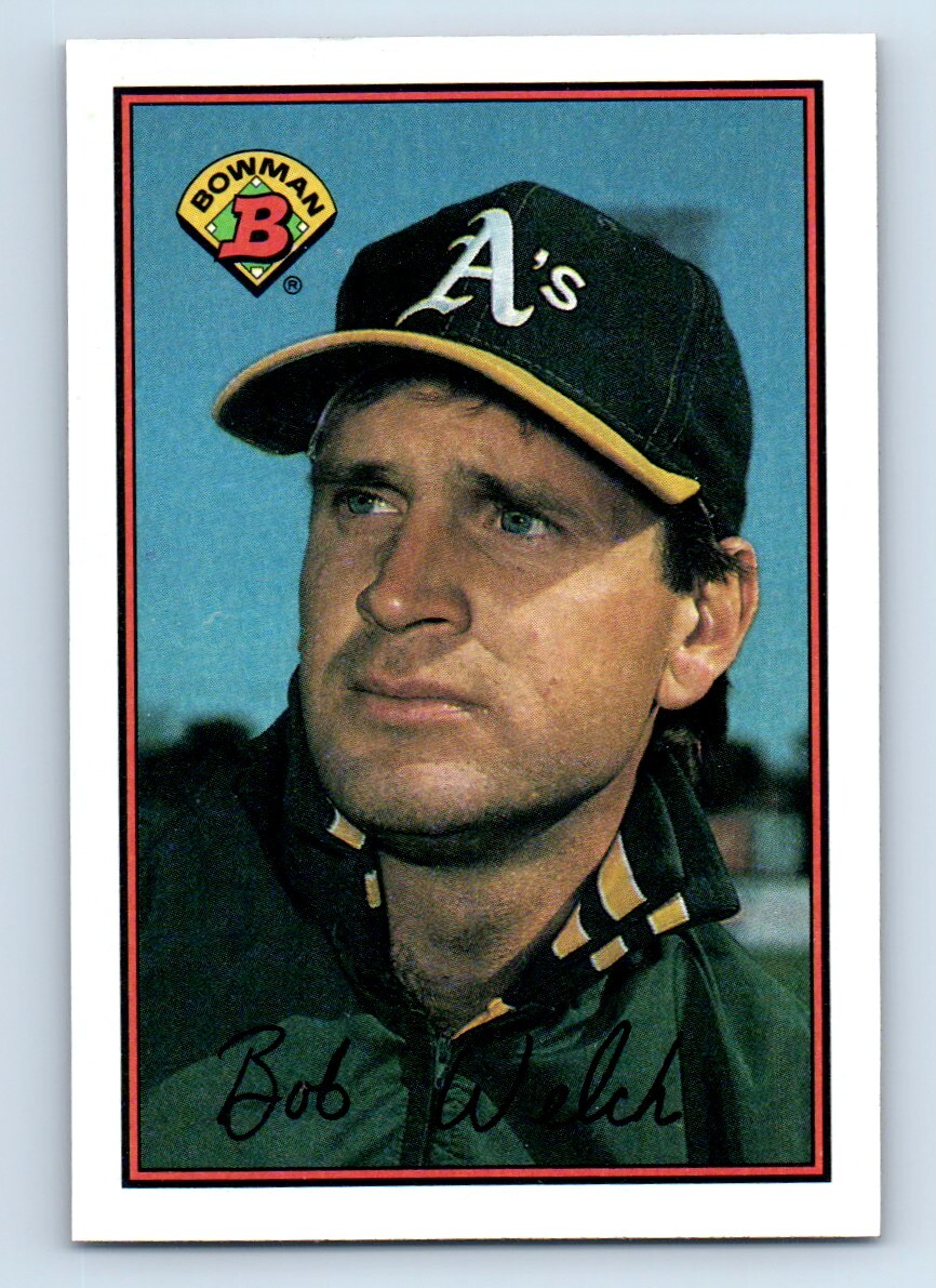 1989 Bowman Mike Moore Oakland Athletics #189 | eBay