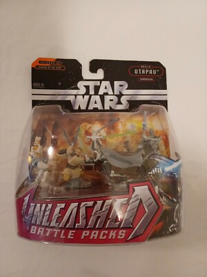 Hasbro Star Wars Unleashed Battle Packs Battle Of Utapau Commanders ...