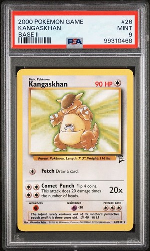 2000 POKEMON GAME BASE II #26 KANGASKHAN PSA 9 | eBay