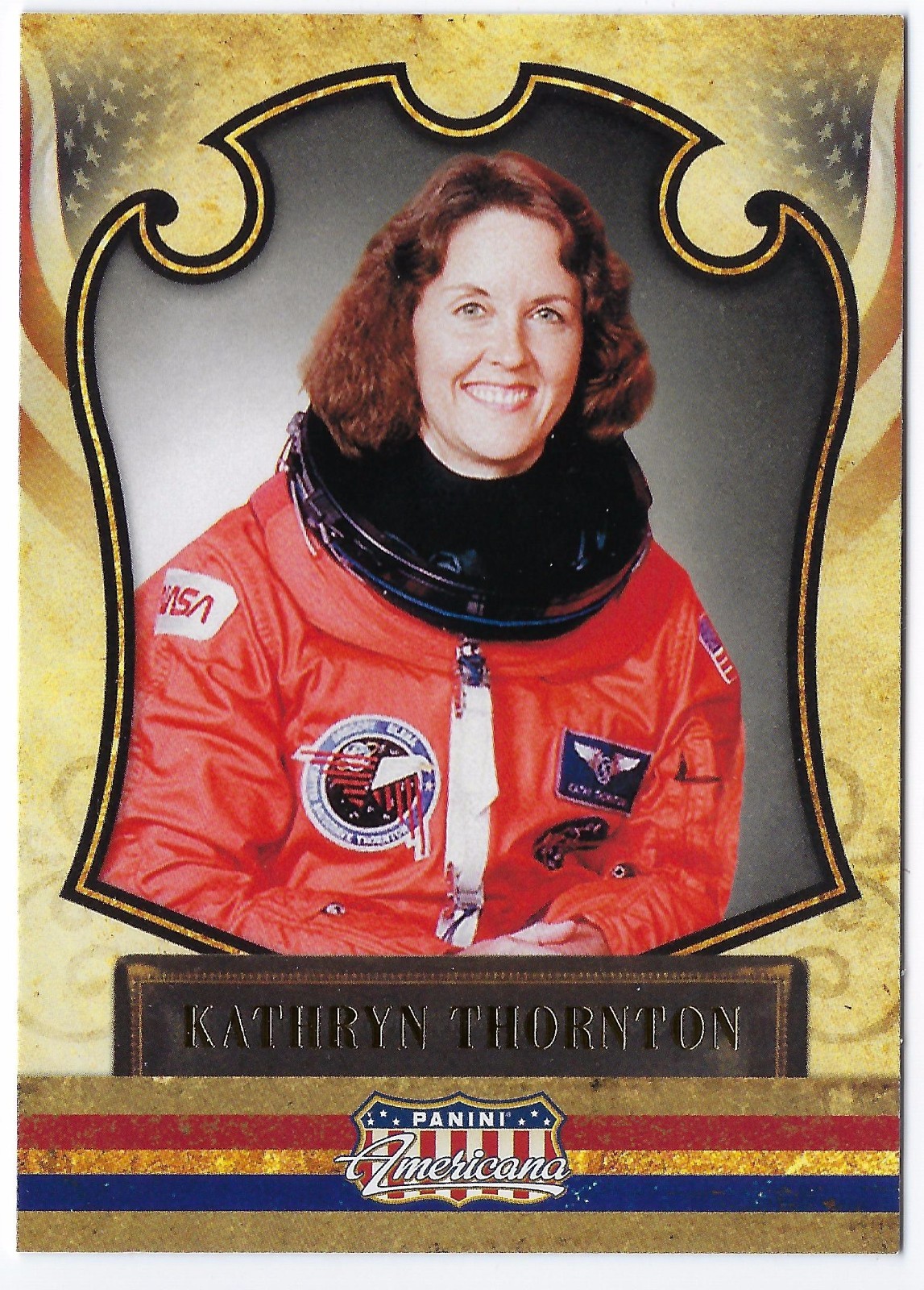 Kathryn Thornton. ASTRONAUT. 2011 Panini Trading Card #84 . In ...