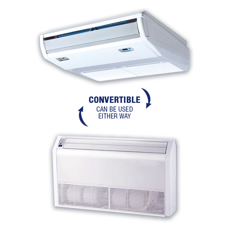 Stealth 9K, 12K, 18K, 24K BTU Multi-Zone Mini Split Floor Mount Head ...