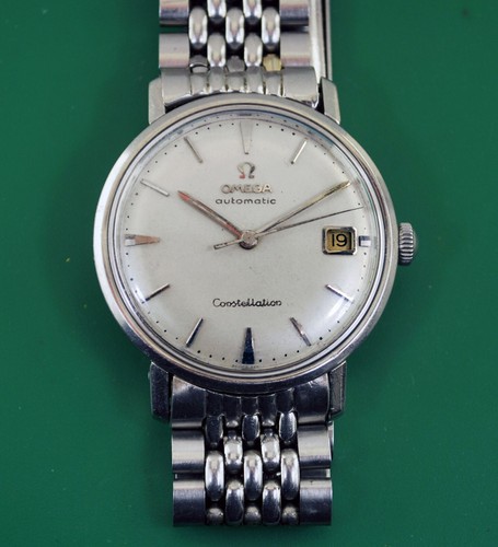 Vintage 1960' OMEGA "SEAMASTER" Automatic Date Original Rice Band Watch ...