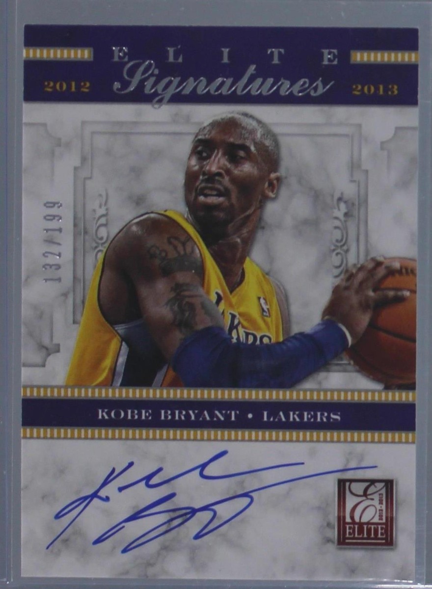 2012-13 Elite - Elite Signatures #1 Kobe Bryant /199 (AU) for sale ...
