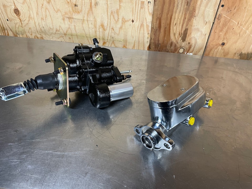 Universal Hot Rod Hydroboost Booster with 1.125 bore chrome master GM ...