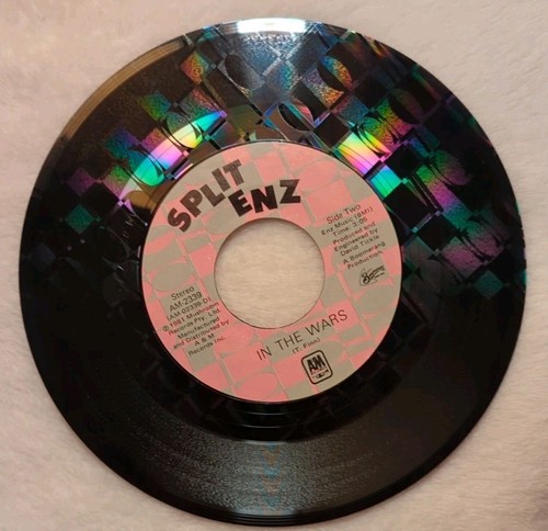 SPLIT ENZ One Step Ahead 1981 US LIMITED EDITION LASER-ETCHED 7 Picture Sleeve | eBay