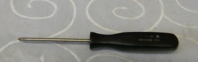 SNAP-ON BLACK HARD HANDLE 5" LONG PHILIPPS #1 TIP SCREWDRIVER #SPP266 ...