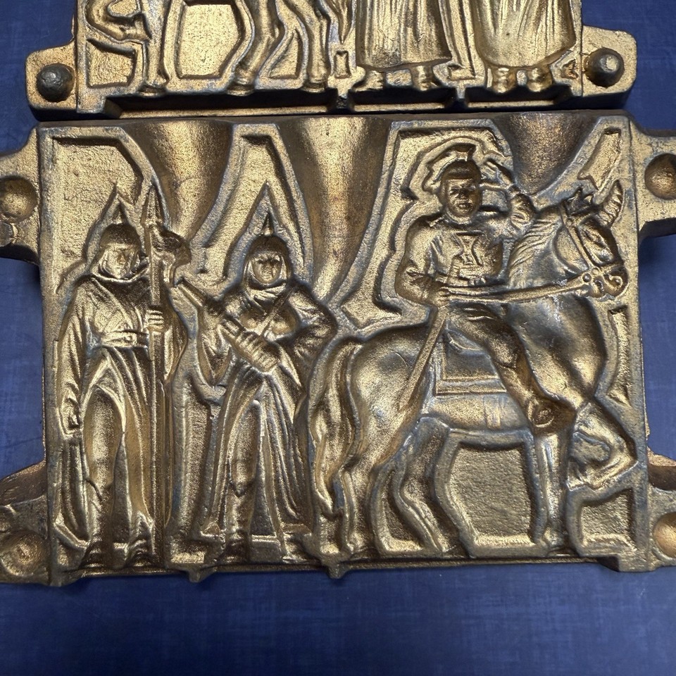 VINTAGE 1935 FLASH GORDAN TOY SOLDIER LEAD MOLD CAST HOME FOUNDRY VERY ...