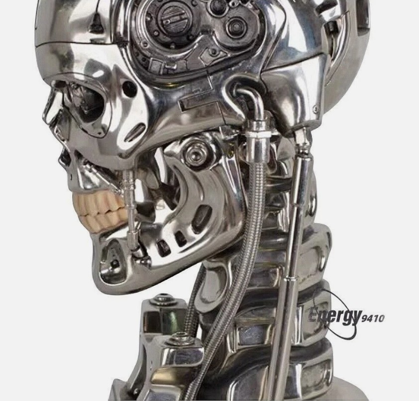 US!!! Terminator T2 Arnold T800 1:1 Life-size Bust Endoskeleton Statues ...