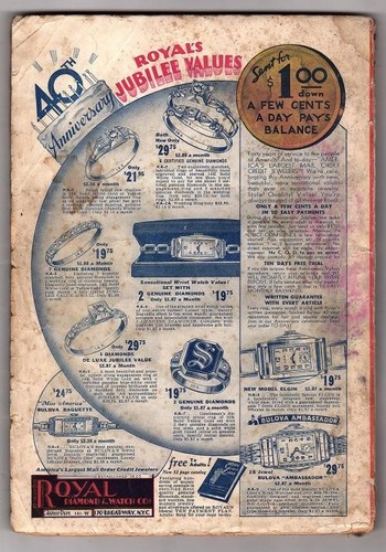 Thrilling Detective Jul 1935 Last App. of Green Ghost, McCulley - Pulp ...