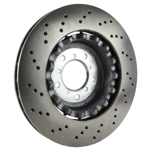 SHW Performance Front Right 360mm Drilled Brake Disc Rotor for BMW E82 ...