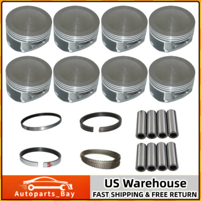 Fits 03-06 Dodge Ram Chrysler Jeep 5.7L HEMI OHV Pistons & Rings Set ...