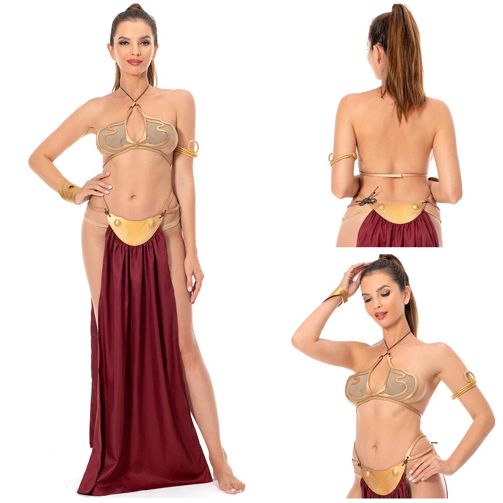 Princess Leia Slave Costume Back