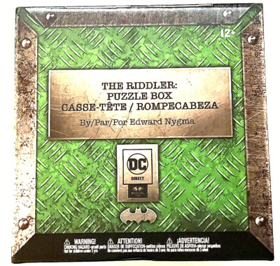 McFarlane DC Direct The Riddler Puzzle Box by Edward Nygma Artist $0 ...