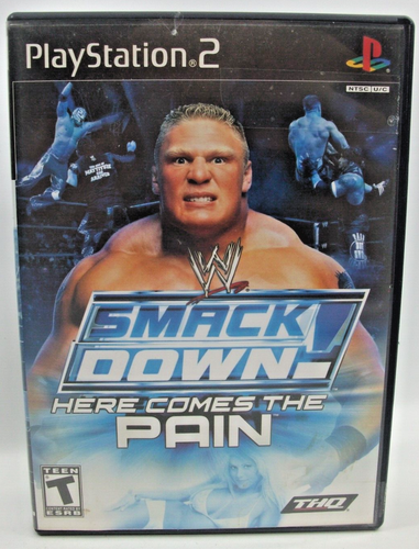 Smackdown Here Comes The Pain PS2 PlayStation 2 Video Game Tested Works ...