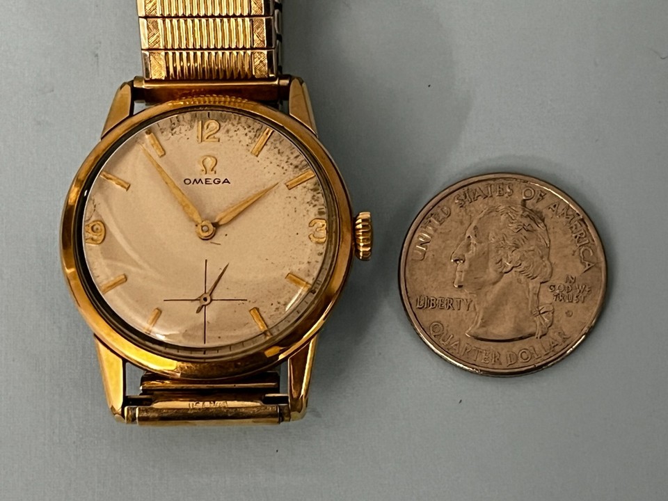 Vintage 60s Omega Seamaster Sub Second Winding Watch Cal 268 Serviced ...