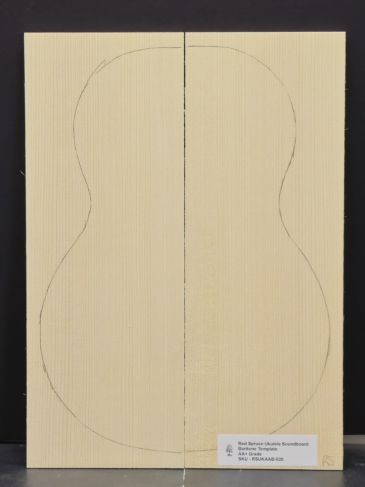 RED SPRUCE Ukulele Soundboard Luthier Tonewood Wood RSUKAAB-020 | eBay