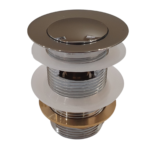 Mixx 9WA030C 32mm Vanity Basin Sink Chrome Brass Pop Up Waste Drain ...