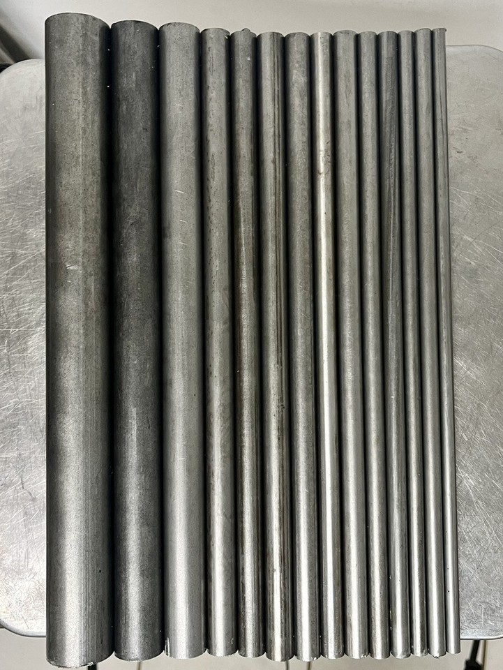 12L14 Steel Round Bar Stock Assortment – 14 Pcs – CNC Lathe Machining ...