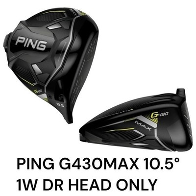 Ping G430MAX Driver Head 10.5° RH Golf Club Head Only Japan Model | eBay