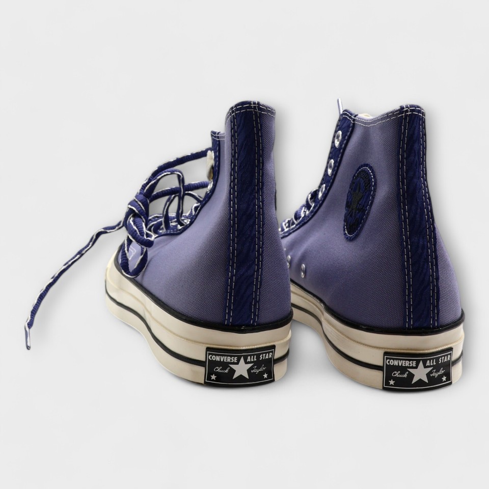 Converse Unisex Chuck Taylor 70 High Slate Lilac Shoes Sneakers Men 11 ...