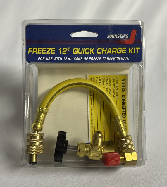 2 Johnsen's Full 12oz Freeze 12 Refrigerant Replaces R12 for sale ...
