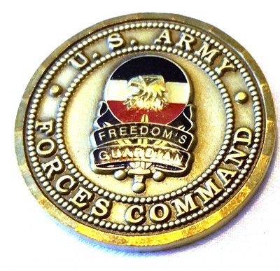 Awesome 1.5" BrassBronze US Army Forces Command G4 Military Award ...