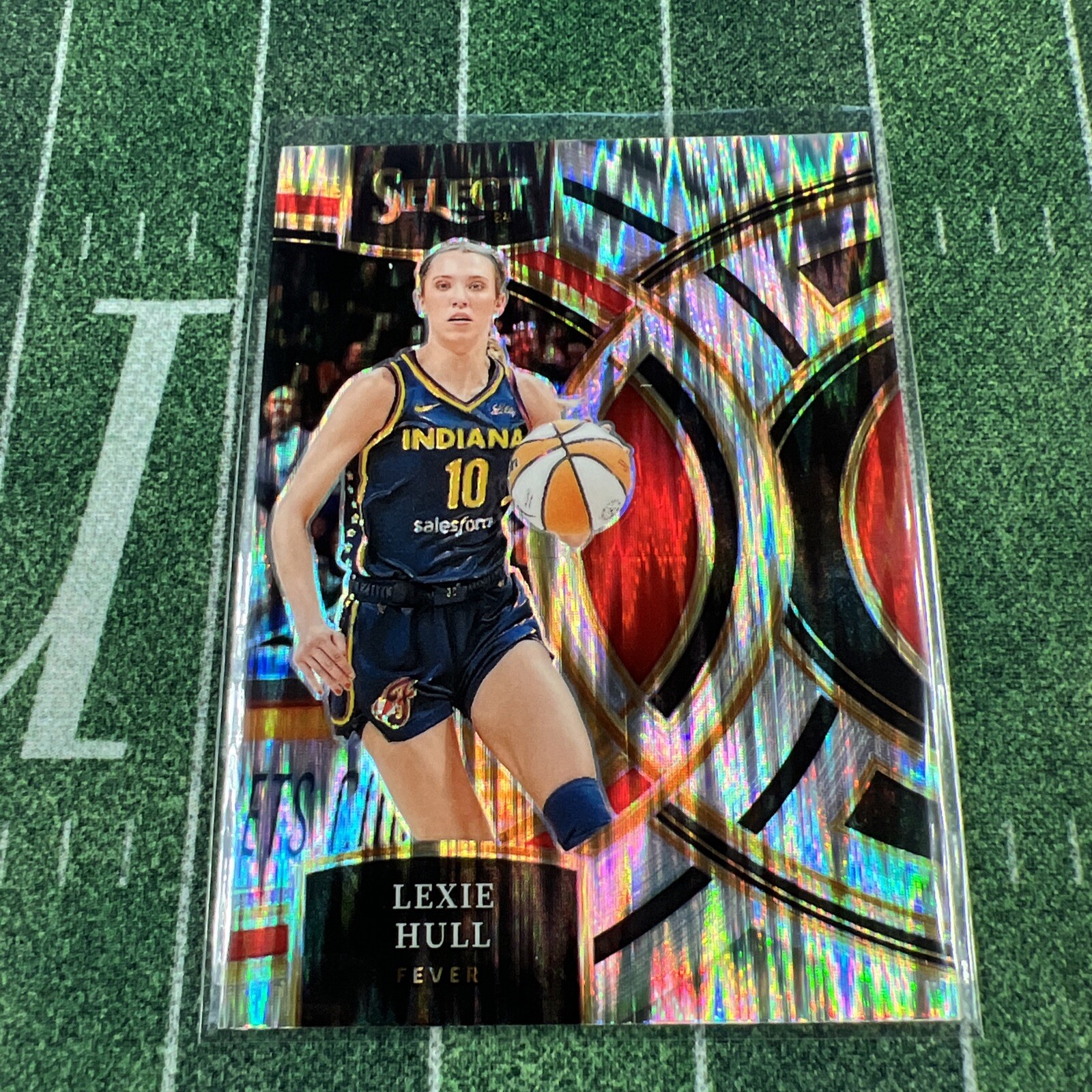 2024 Select WNBA LEXIE HULL Silver Flash Prizm Premier Level #143 Fever ...
