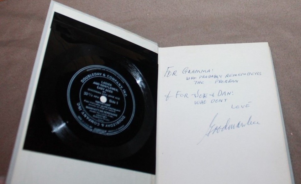 SIGNED Goodman Ace LADIES AND GENTLEMEN, EASY ACES 1st Edition 1st ...