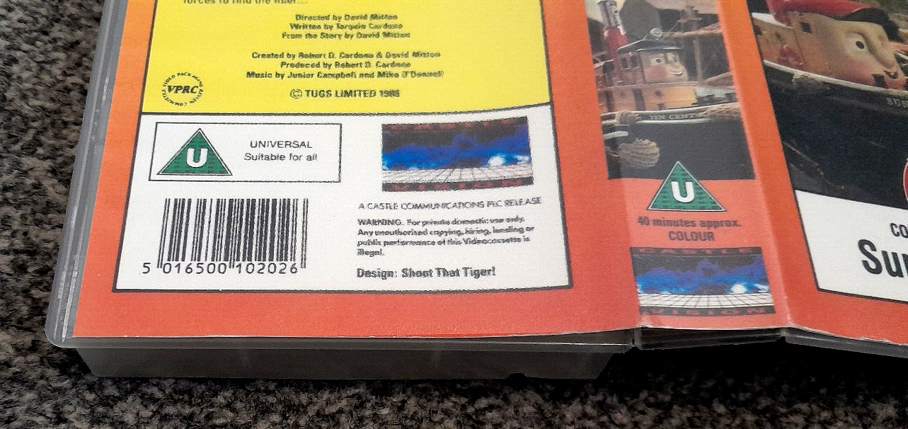 Tugs Sunshine 1 VHS Video Retro Supplied by Gaming Squad for sale ...