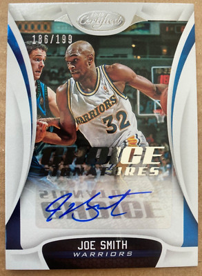 2018-19 Certified Choice Signatures JOE SMITH #CS-JSM GOLDEN STATE ...