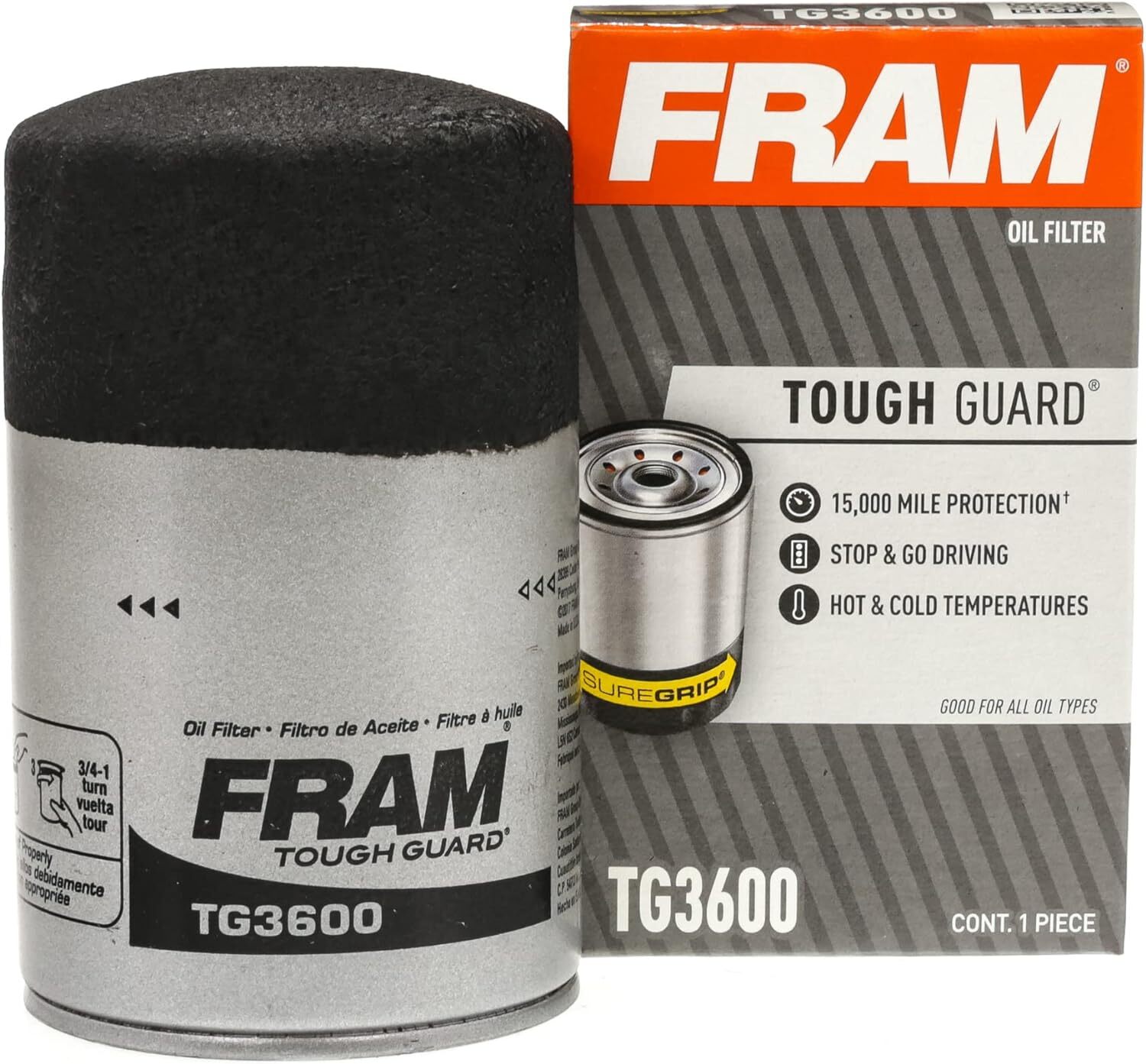 Fram TG3600 - cross reference oil filters | oilfilter-crossreference.com