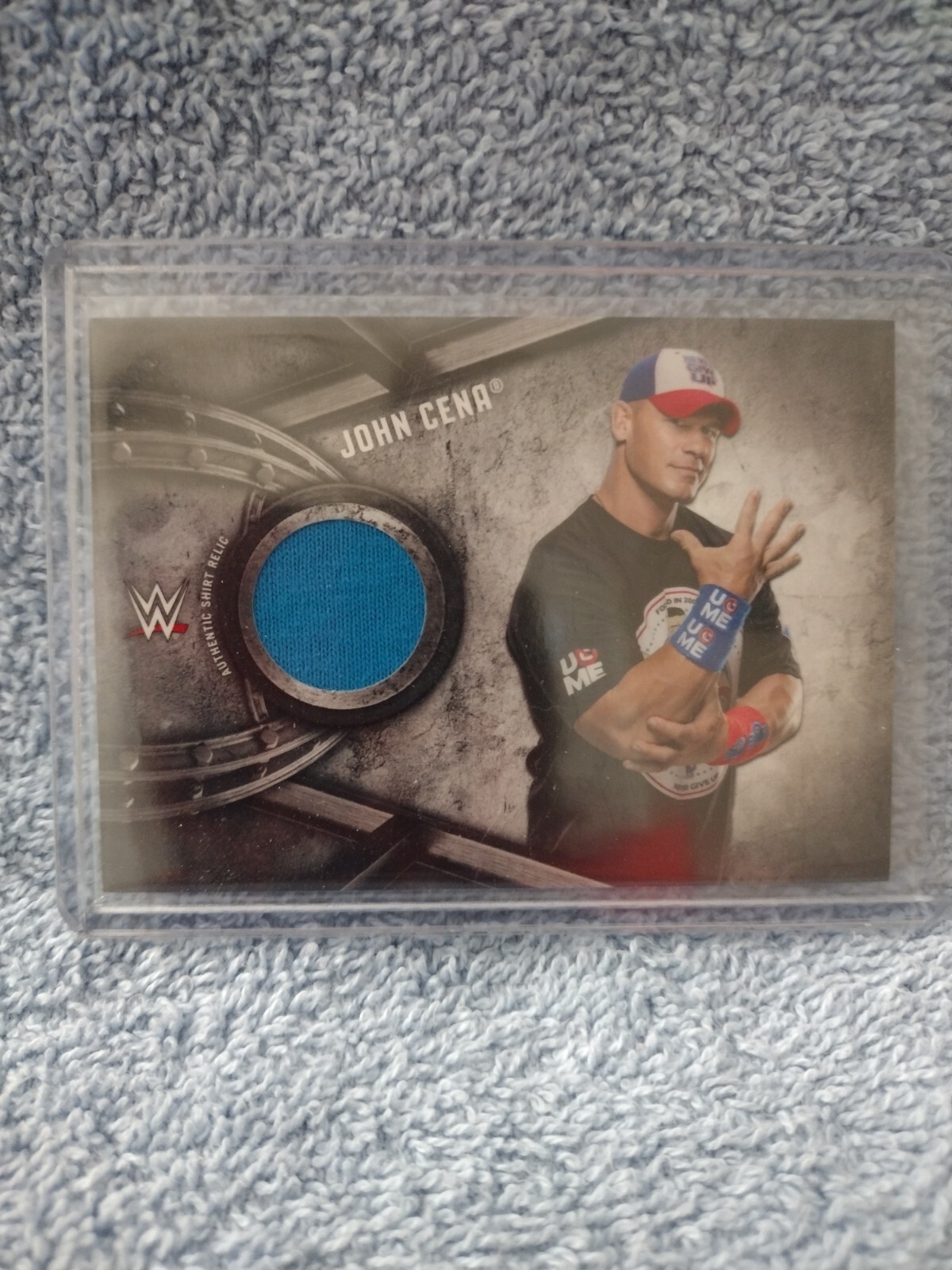 2017 TOPPS WWE JOHN CENA AUTHENTIC SHIRT RELIC 16 TIME CHAMP | eBay