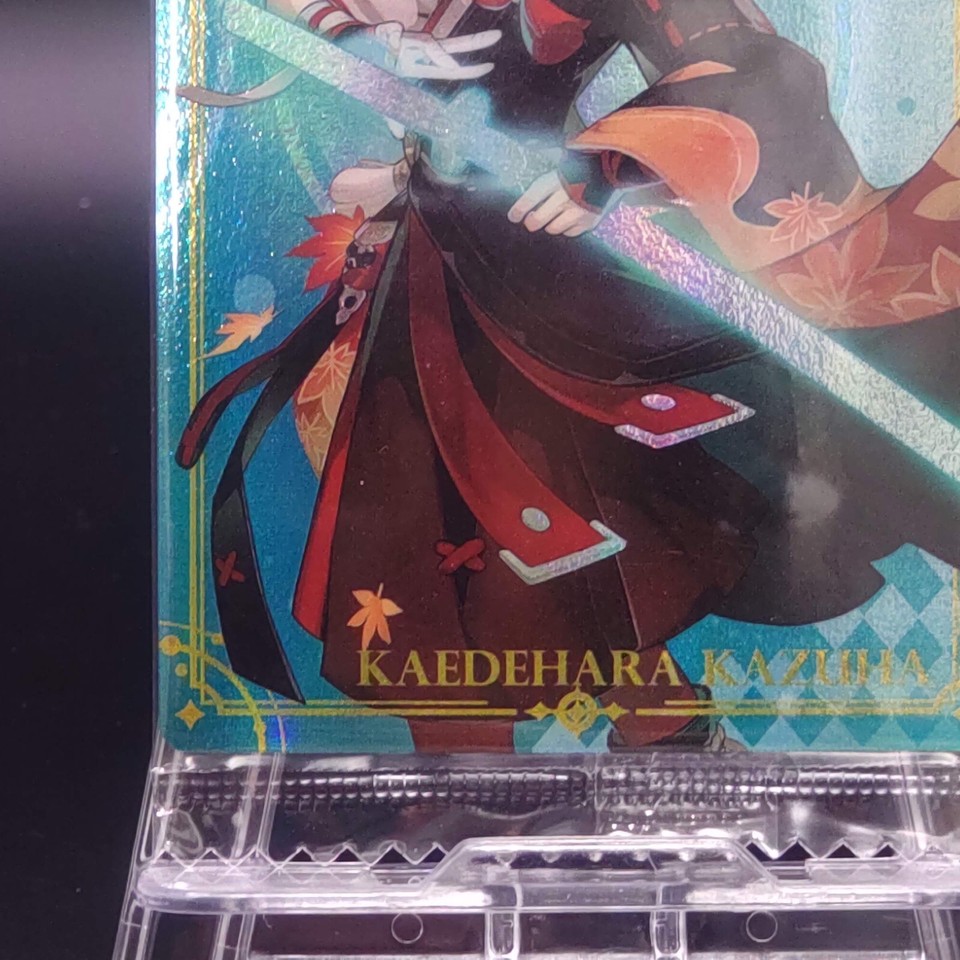 Kaedehara Kazuha Bandai Genshin Impact Wafer Cards Foil Japan Unopened ...