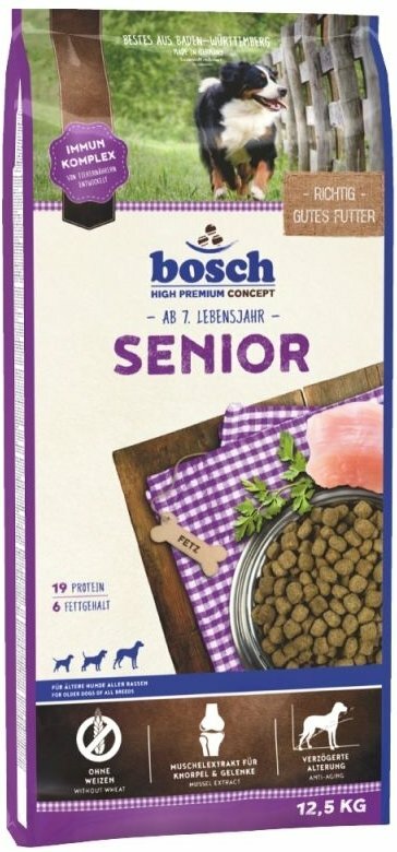 Bosch Senior 12,5kg Futter für Hunde über 7 Jahre 4015598013604 | eBay