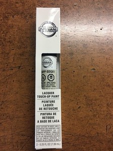 NEW OEM Nissan Touch-Up Paint + Clear Coat "IVORY PEARL" Color Code QX1 ...