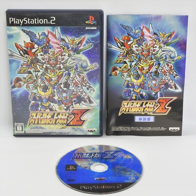 SUPER ROBOT WARS Z PS2 Playstation 2 For JP System p2 | eBay