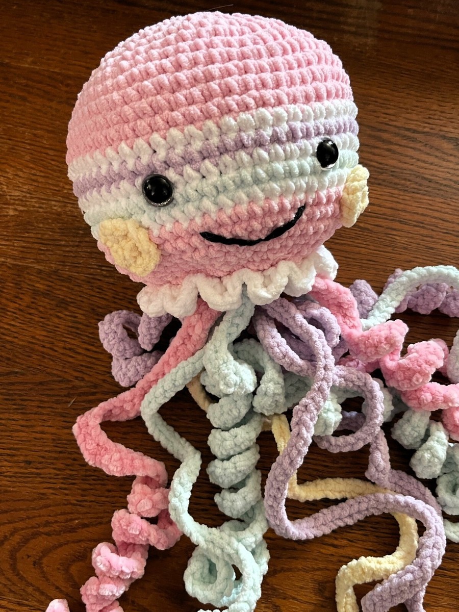Crochet Blanket Octopus Lovey Crochet Pattern 👚 Octopus Handmade ...