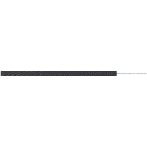5/16" Black Flagpole Halyard Cable Core Stainless Steel Wire Heavy Duty ...